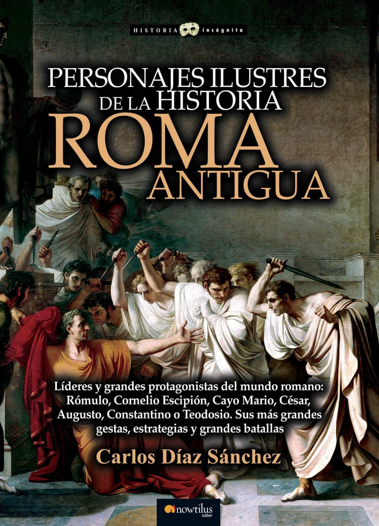 Personajes ilustres de la historia: Roma antigua - 9788413050409 | Cultura