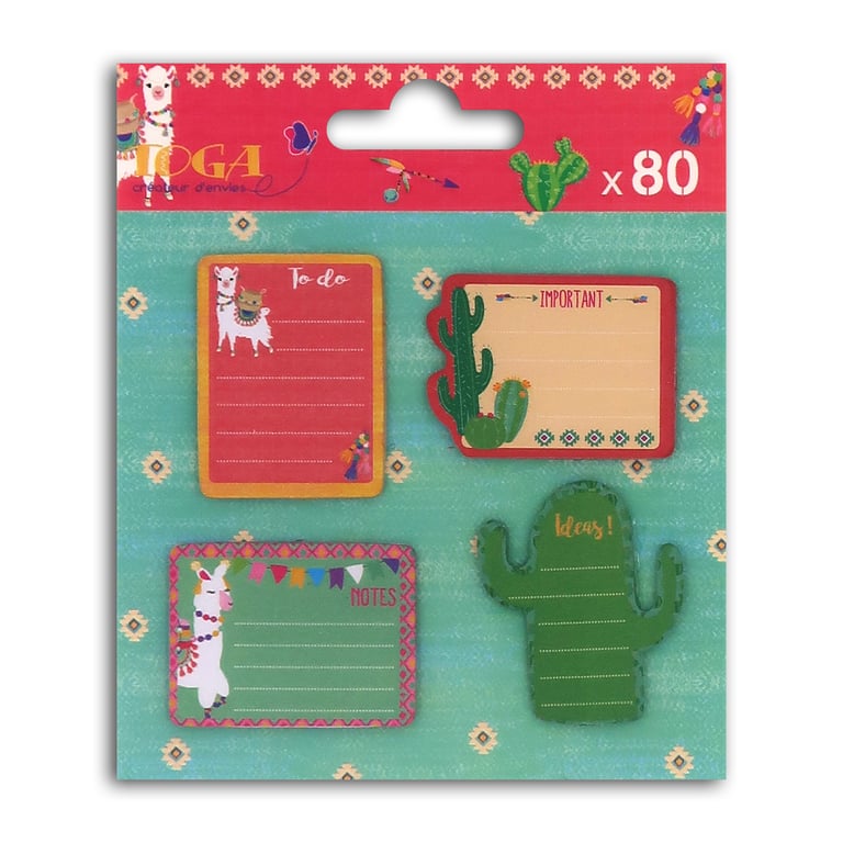 80 sticky notes Oh Lamaa | Cultura
