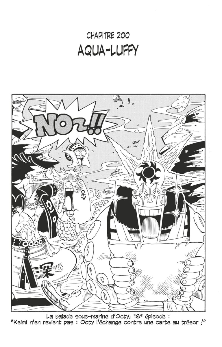 One Piece édition originale - Chapitre 200 - Aqua-Luffy - 9782331057090 ...