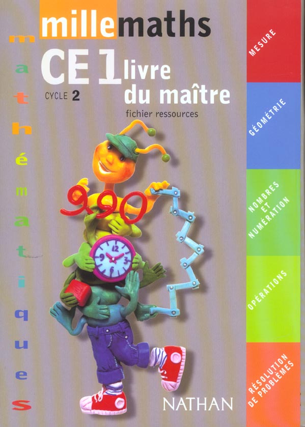 Millemaths - mathématiques - ce1 - livre du maître : Collectif ...