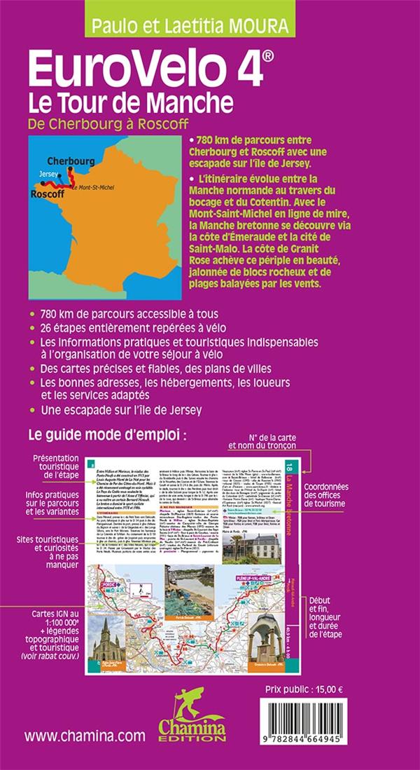 Eurovelo 4 - le tour de manche de cherbourg à roscoff : Collectif ...