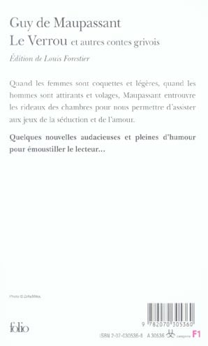 Le verrou et autres contes grivois : Guy De Maupassant - 2070305368 ...