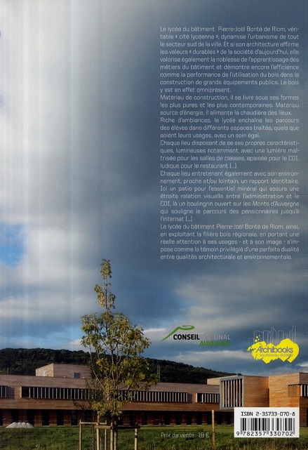 Le lycée du bâtiment pierre-joël bonte - emmanuel nebout architecte ...