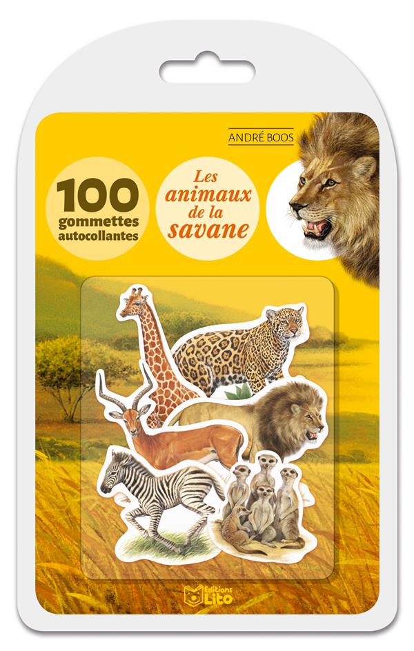 Les animaux de la savane : Collectif - Livres jeux et d'activités | Cultura