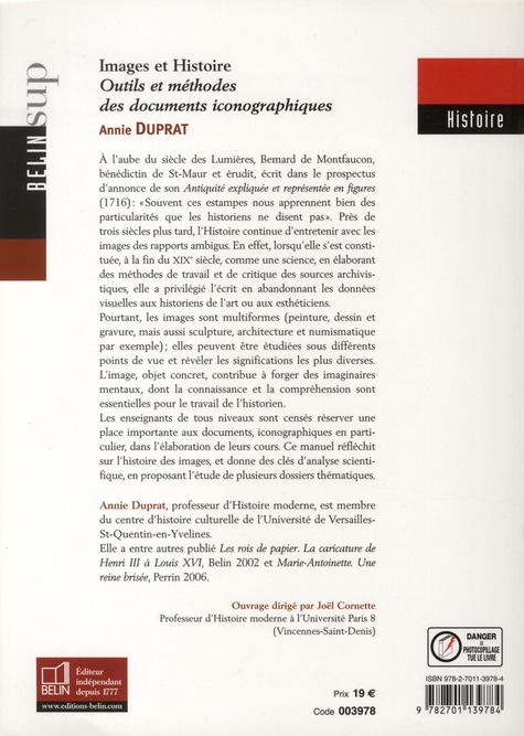 Images et histoire - outils et méthodes d'analyse des documents ...