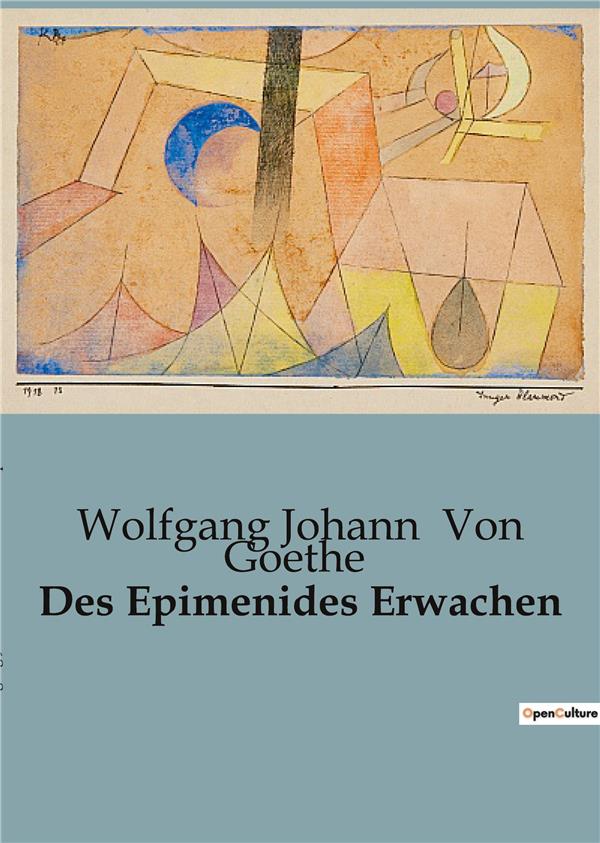 Des Epimenides Erwachen | Cultura