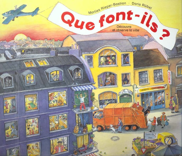 Que font-ils - 3473822485 - Livres pour enfants dès 3 ans | Cultura