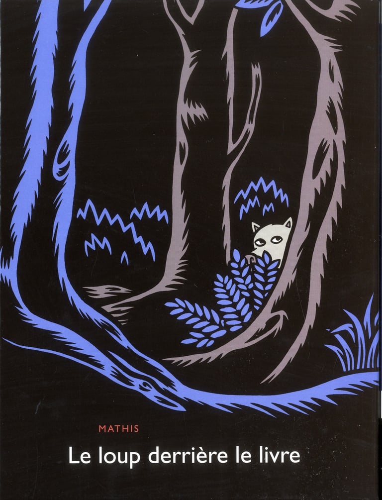 Le loup derrière le livre : Jean-Marc Mathis - 2211205046 - Livres pour ...