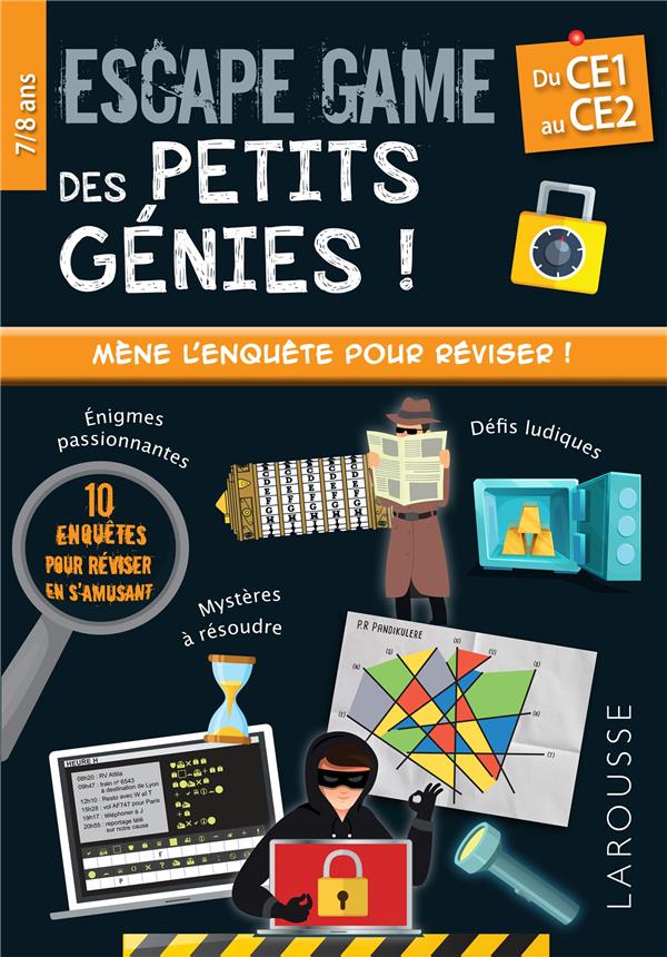 Escape games des petits génies ! : du CE1 au CE2 - mène l'enquête pour ...