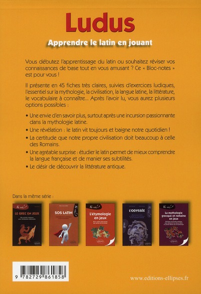Ludus - apprendre le latin en jouant - 2729861858 | Cultura
