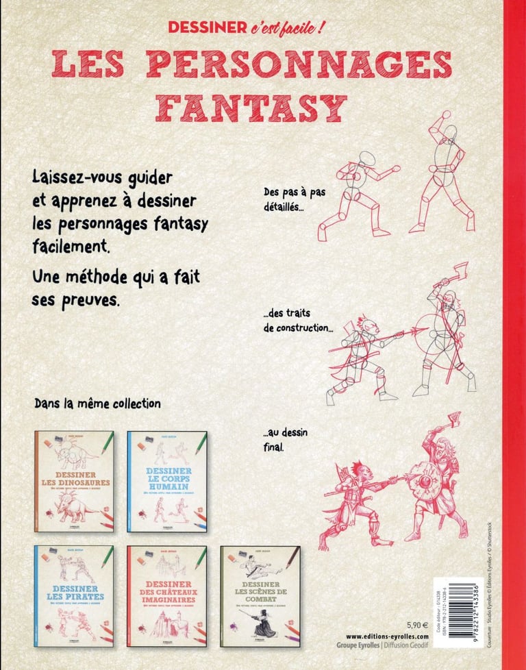 Dessiner les personnages fantasy - une méthode simple pour apprendre à ... Dessiner les personnages fantasy - une méthode simple pour apprendre à ...