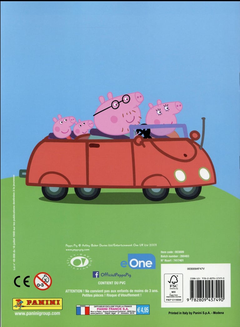 Stick & color - peppa pig : Collectif - Livres jeux et d'activités ...