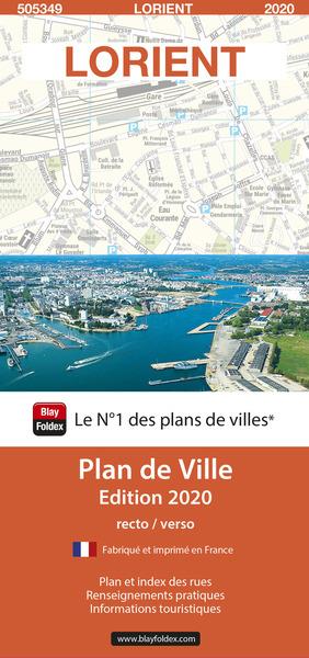Lorient : plan de ville (édition 2020) : Collectif - 230950534X | Cultura