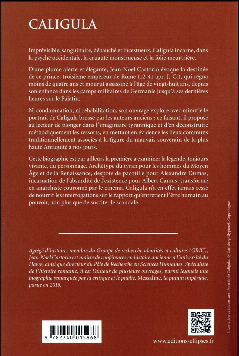 Caligula : Jean-Noël Castorio - 2340015960 - Histoire - Sciences ...