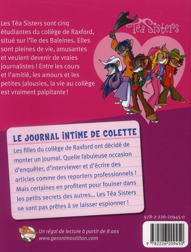 Les téa sisters - le collège de raxford t.2 - le journal intime de ...