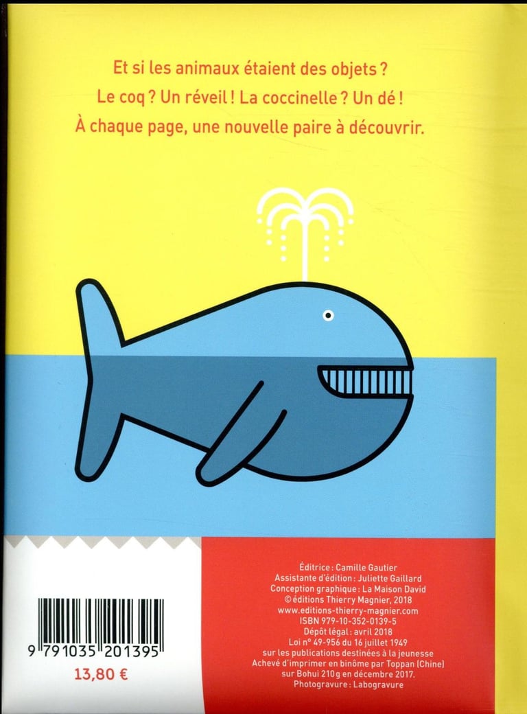 Cocorico ! un imagier domino des animaux : Jean-Marc Mathis - Livres ...