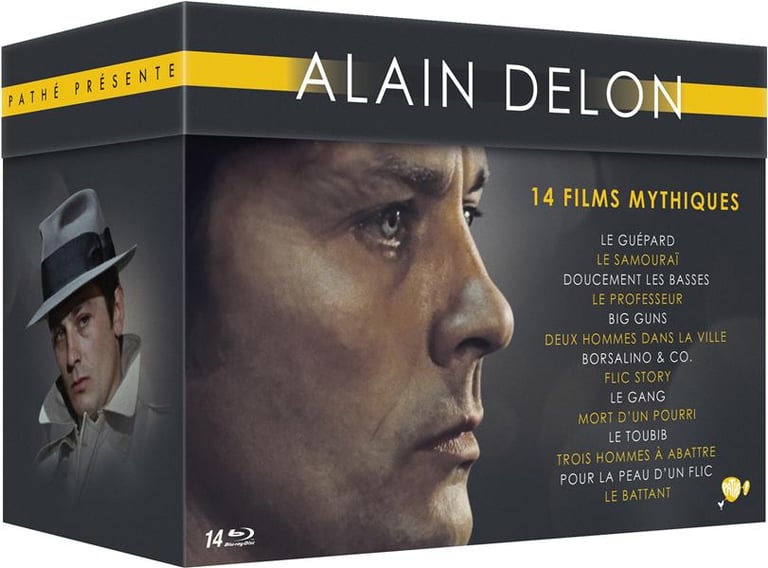 Alain Delon - 14 films mythiques - Action - Films Action - Aventure DVD ...