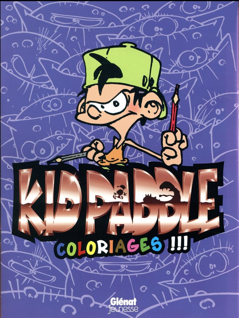 Kid Paddle : coloriages !!! : Collectif - 2344020551 - Livres jeux et d ...