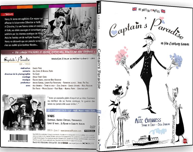 Captain's Paradise - Comédie - DVD | Cultura
