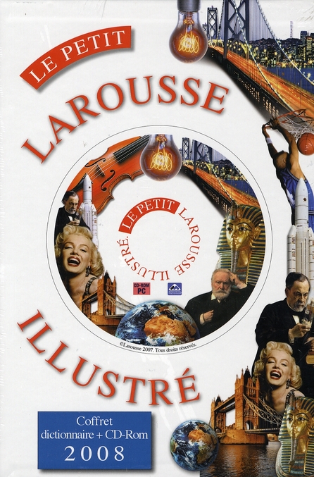 Petit larousse illustré (édition 2008) - coffret noël avec cd/rom ...