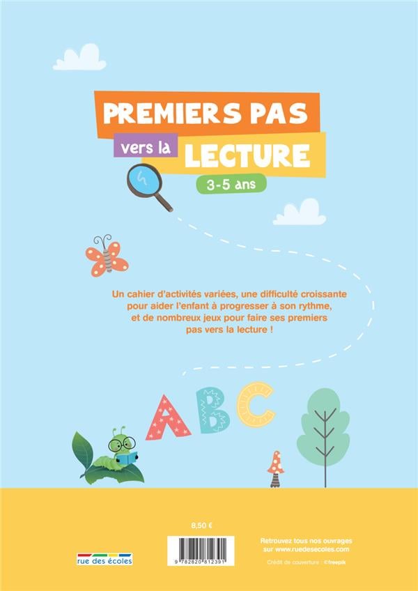 Premiers pas vers la lecture : Collectif - 2820812392 - Maternelle ...