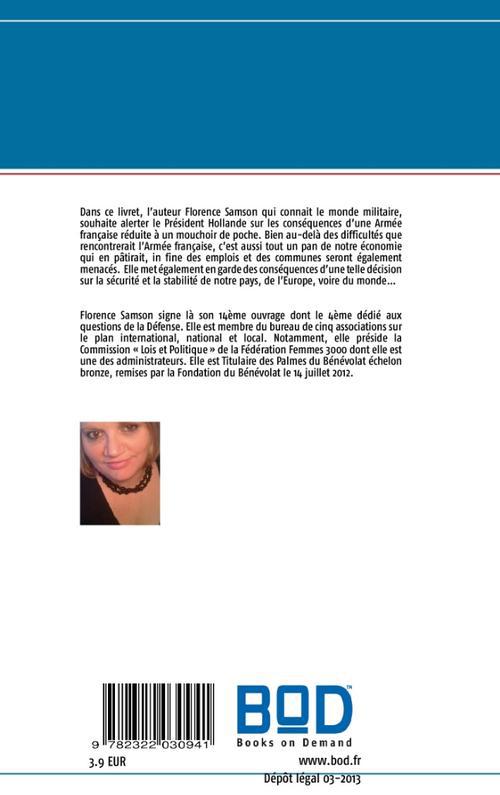 Tsunami dans les armées - lettre ouverte au président de la république ...