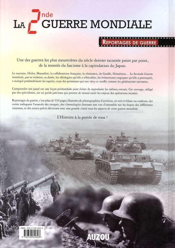 Reportages de guerre - la deuxième guerre mondiale : Collectif ...