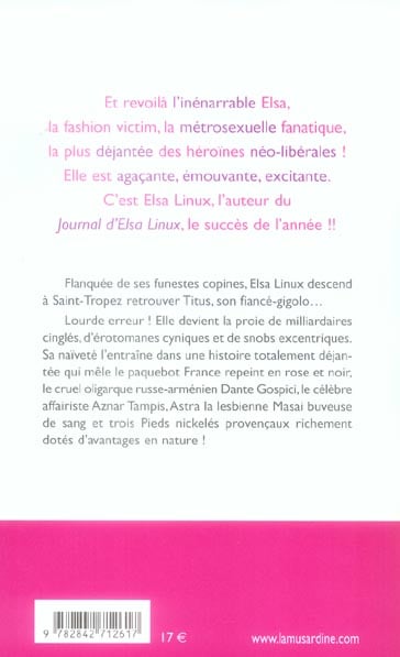 Elsa linux a saint-tropez : Elsa Linux - Romans d'amour | Cultura