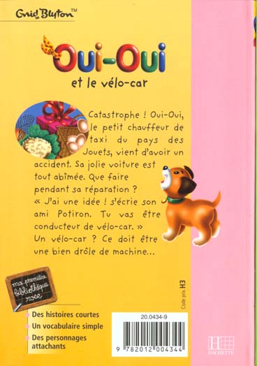 Oui-Oui et le vélo-car : Enid Blyton - 2012004342 - Livres pour enfants ...