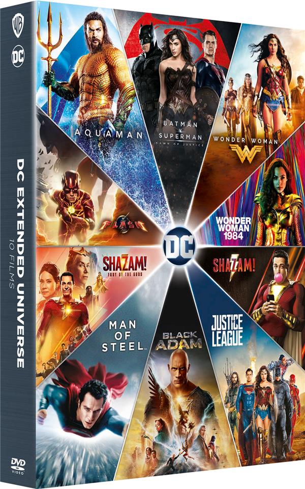 DC Extended Universe - 10 films - Fantastique - SF - Films DVD & Blu ...