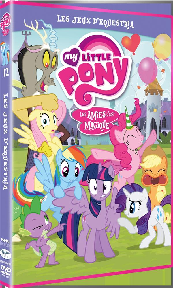 My Little Pony : Les amies c'est magique ! - Saison 3, Vol. 12 : Les Jeux d'Equestria - Jeunesse ...