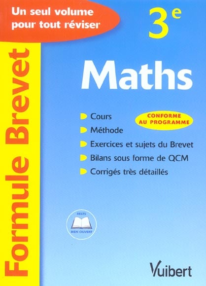 Mathematiques 3eme - 2711737454 - Livre Collège | Cultura