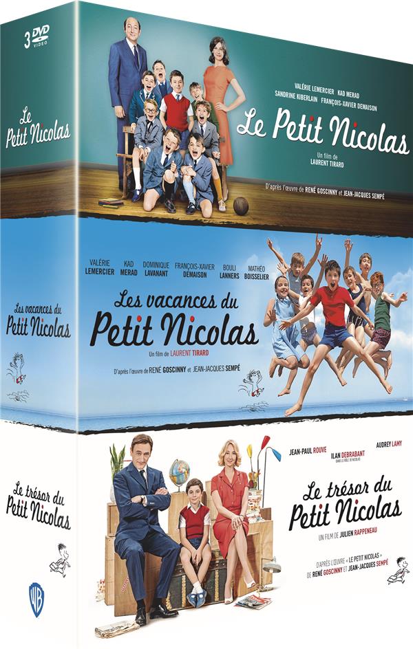 Le Petit Nicolas + Les vacances du Petit Nicolas + Le trésor du Petit ...