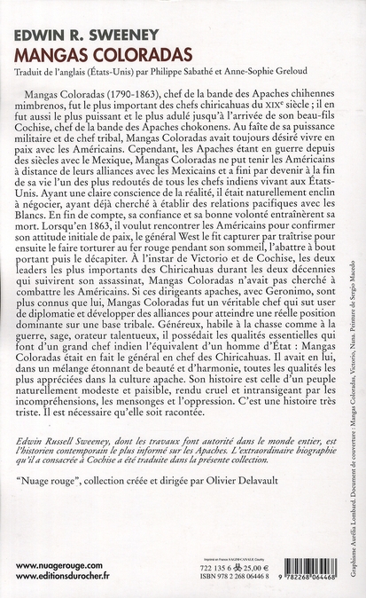 Mangas coloradas - chef apache - 2268064468 - Histoire - Sciences ...