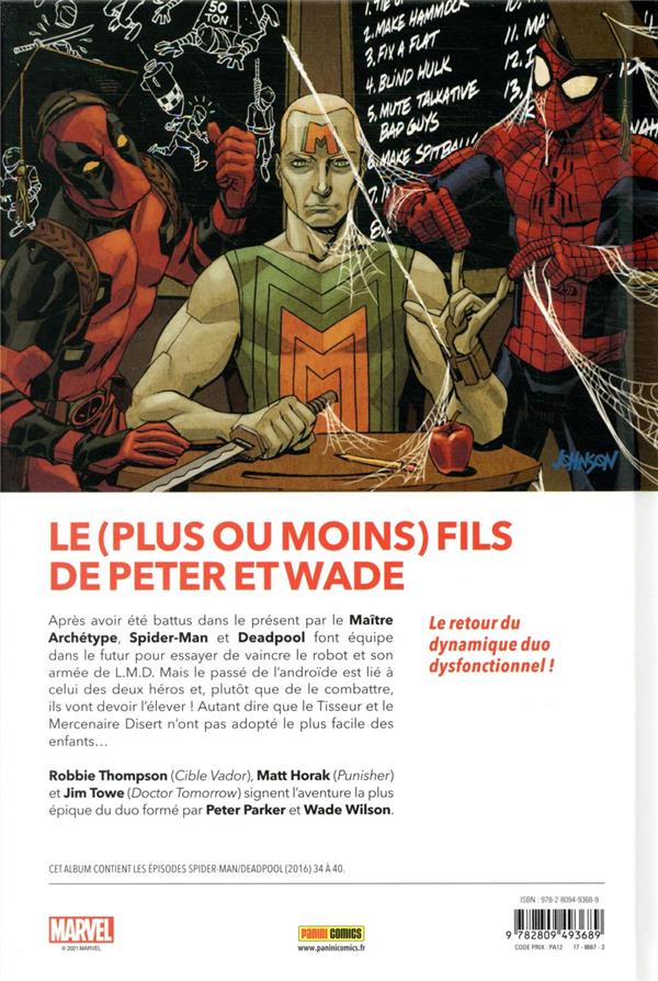 Spider-Man / Deadpool t.1 : mes deux papas : Scott Hepburn,Robbie ...