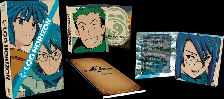 Log Horizon - Intégrale Saisons 1 et 2 - Jeunesse - famille - DVD | Cultura