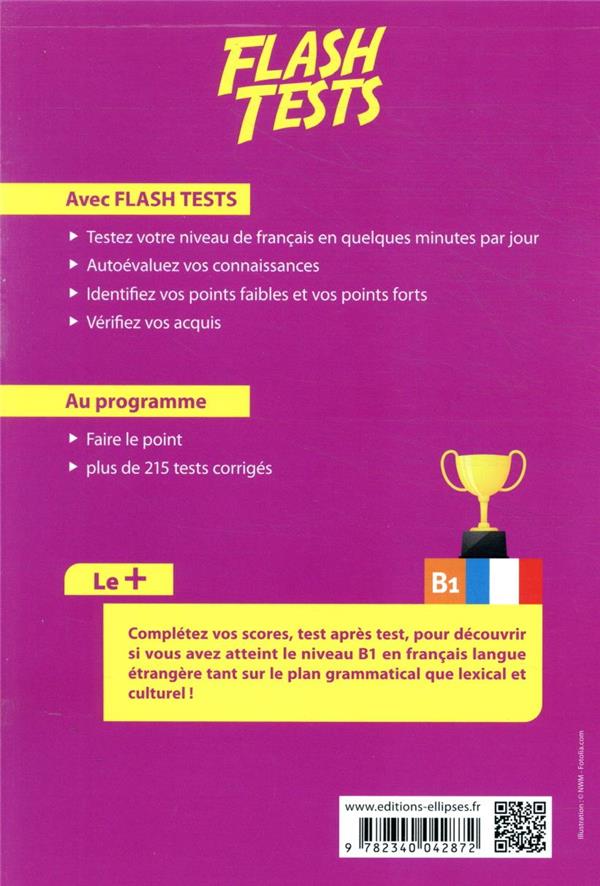 Flash tests - fle (français langue étrangère) - b1 - testez votre ...