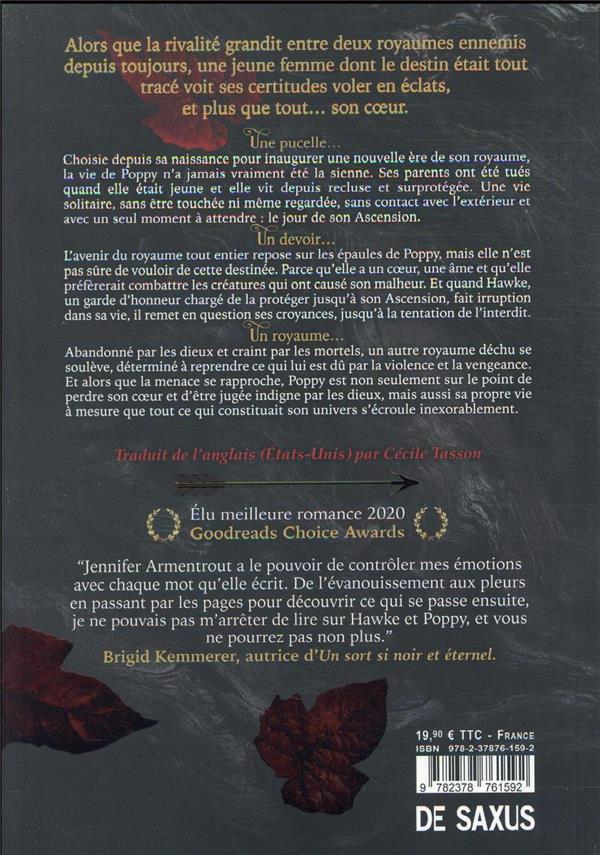 Le sang et la cendre t.1 : Jennifer L. Armentrout - 2378761597 - Romans Fantasy | Cultura