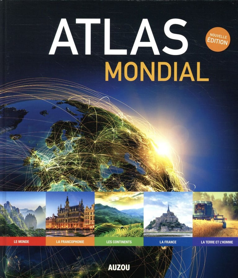 Atlas mondial (édition 2018) : Patrick David - 2733863584 - Les ...