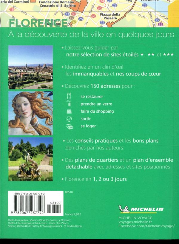 Le guide vert week-end - florence (édition 2019) : Collectif Michelin ...