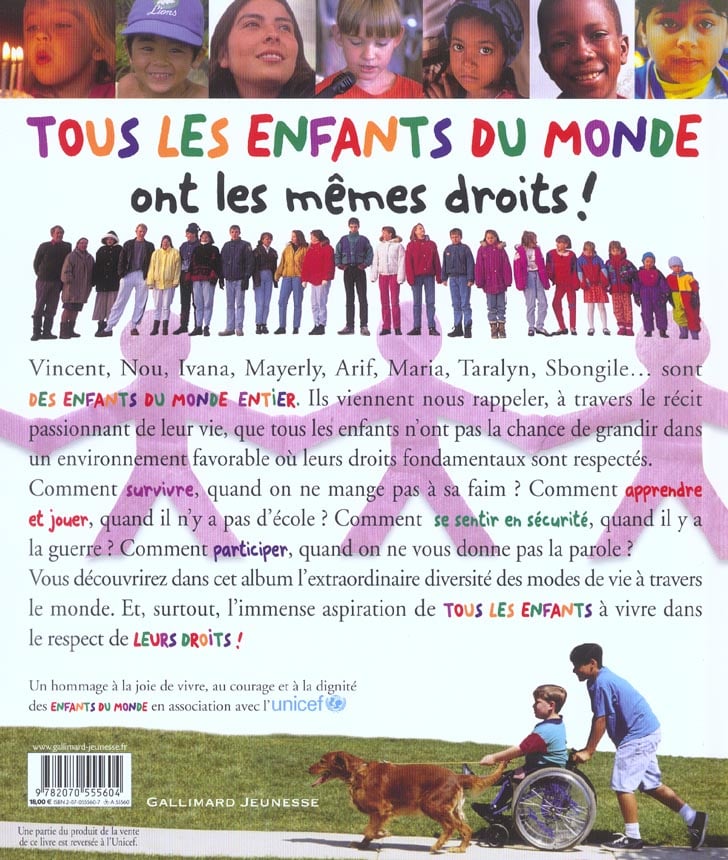 Tous les enfants du monde ont les memes droits ! [survivre, apprendre ...