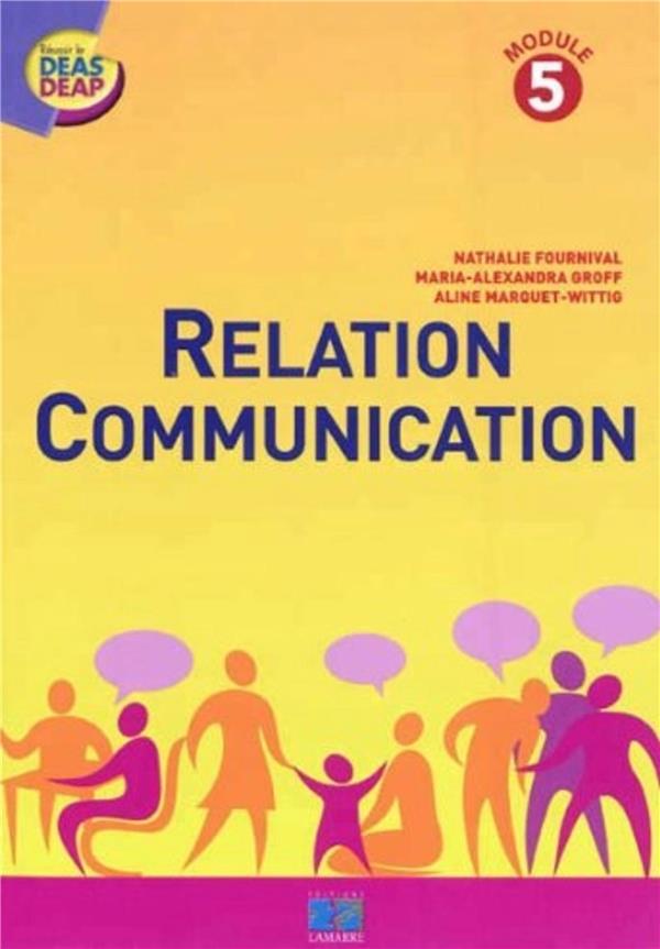 Relation communication - module 5 - 2757305387 - Annales concours | Cultura