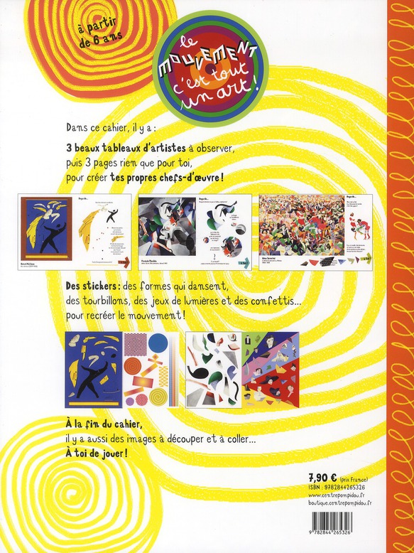 Le mouvement, c'est tout un art ! : Isabelle Chabot - 2844265324 | Cultura