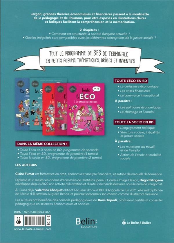 Toute La Socio En Bd T 4 La Structure Sociale Les Inégalités Et La