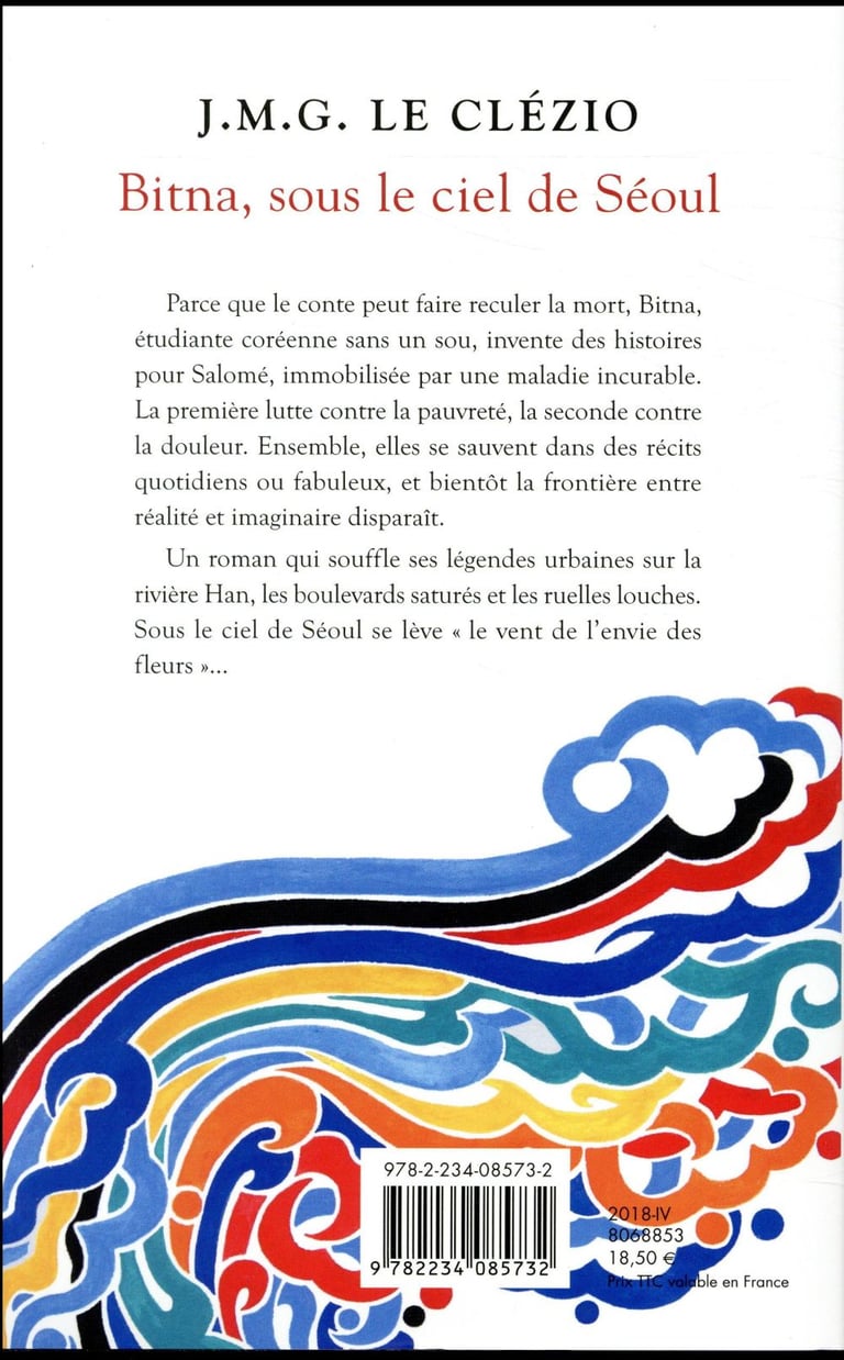 Bitna, sous le ciel de Séoul : J. M. G. Le Clézio - 223408573X | Cultura
