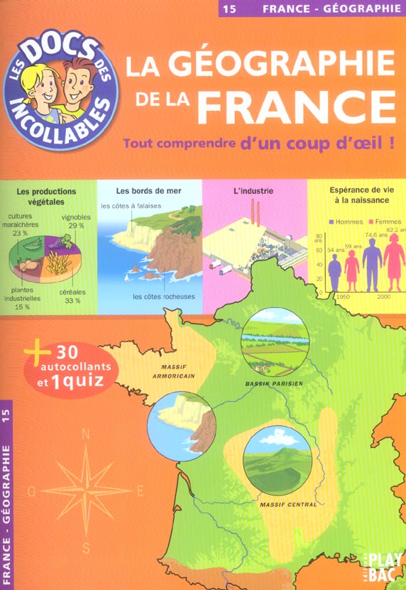 La géographie de la france : Collectif - 2842036840 - Les documentaires ...