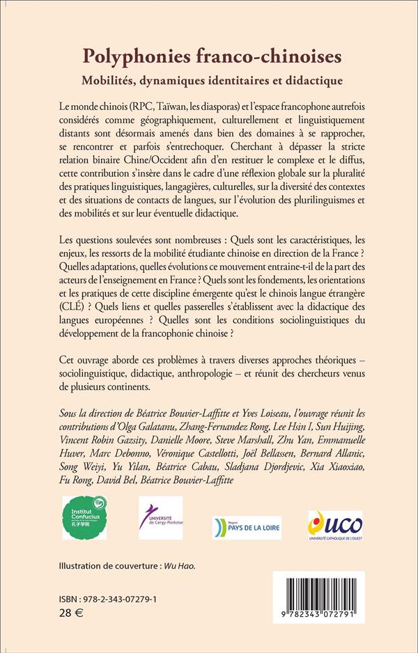 Polyphonies franco-chinoises - mobilités, dynamique identitaires et didactique : Béatrice ...