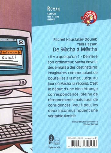 De sacha a macha - 2081648156 - Romans pour enfants dès 9 ans - Livres ...