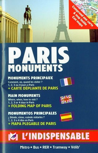 Paris monuments : Collectif - 2707205966 - Guides de voyage France ...