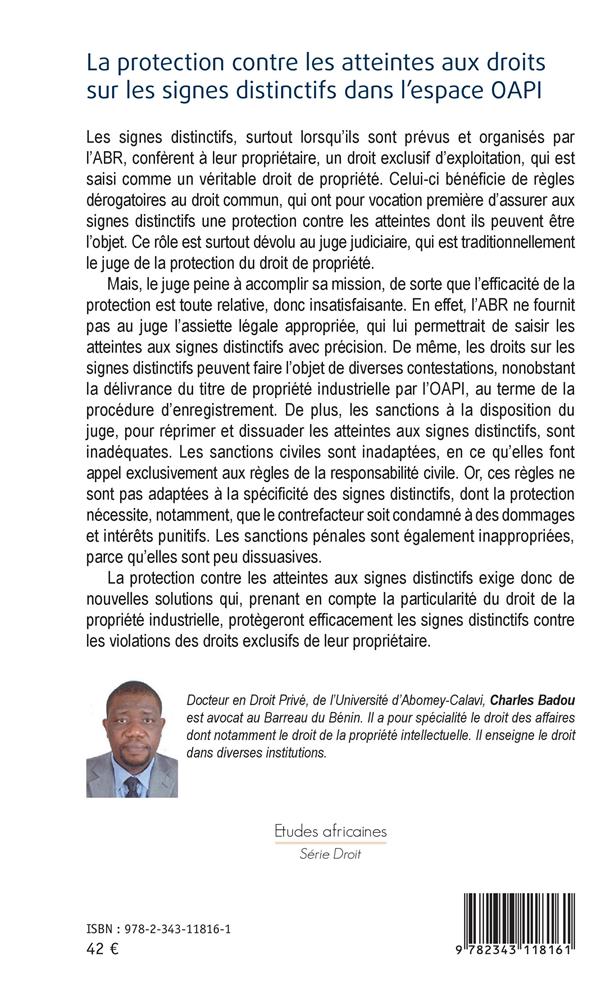 La protection contre les atteintes aux droits sur les signes ...